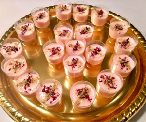 Rose Mahalabia - Middle Eastern Love Pudding - Balanced Bayt